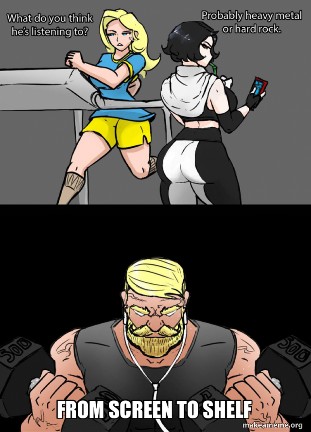 From Screen to shelf Meme Generator