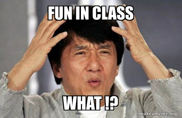 Fun in Class What !? - Jackie Chan Why? Meme Generator