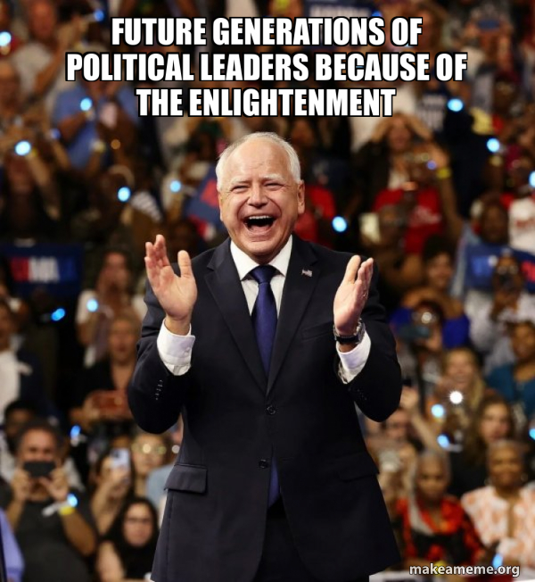 Future generations of political leaders because of The Enlightenment ...