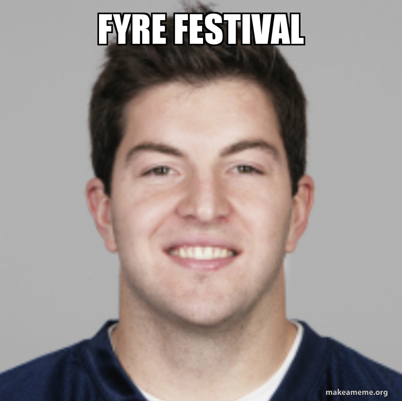 Fyre festival Meme Generator