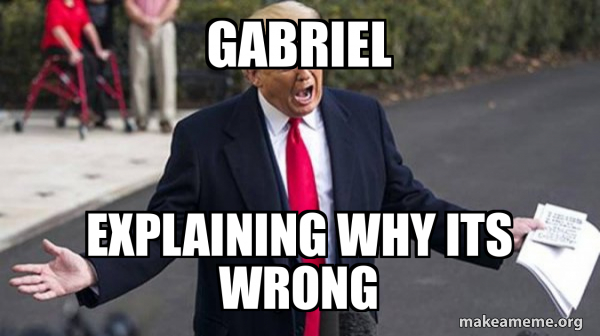 Gabriel explaining why its wrong - Trump - Impeachment Quid Pro Quo ...
