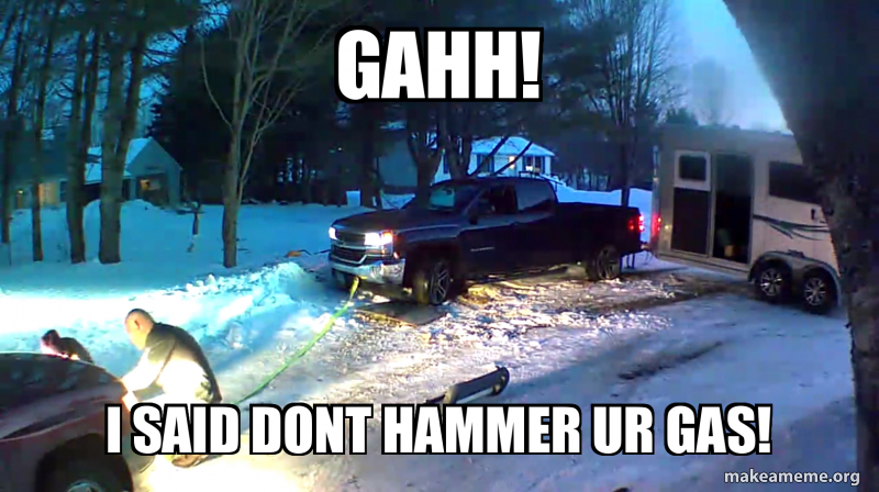 GahH! I said dont hammer ur gas! Meme Generator