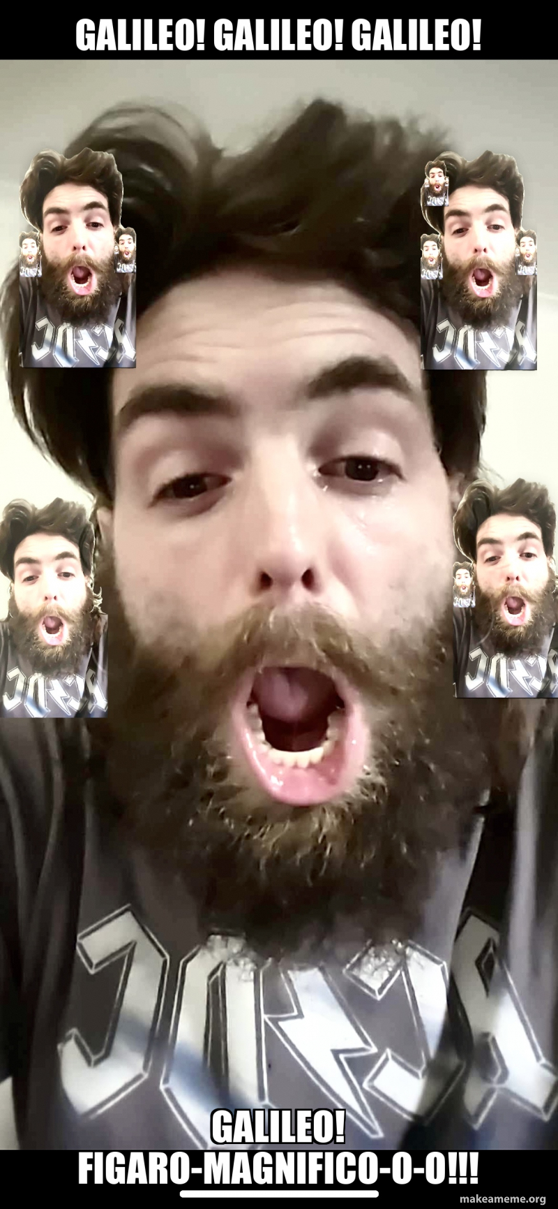 Galileo! Galileo! Galileo! Galileo! Figaro-magnificO-O-O!!! Meme Generator