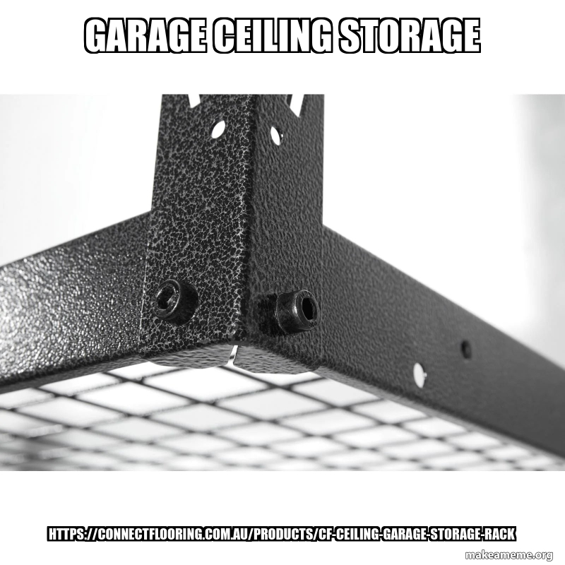 Garage ceiling storage https://connectflooring.com.au/products/cf ...