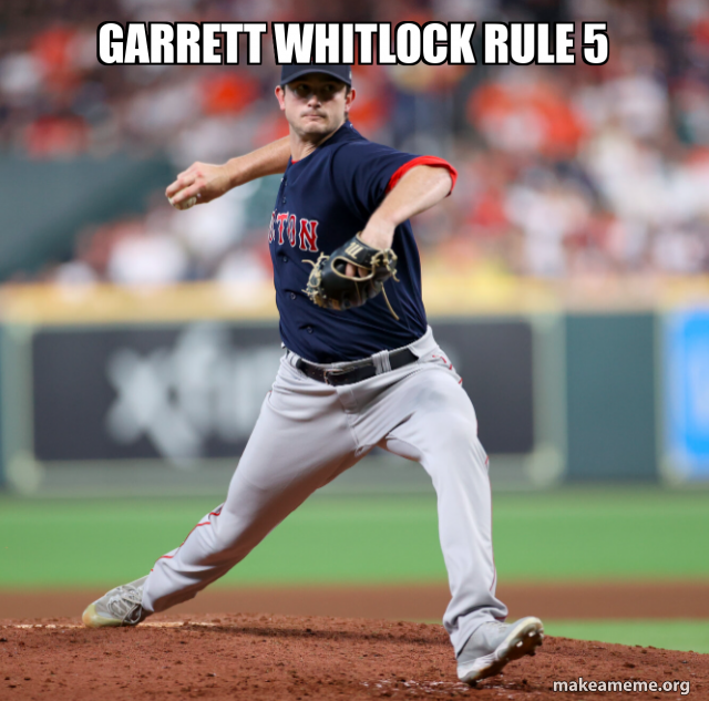 garrett whitlock rule 5 Meme Generator
