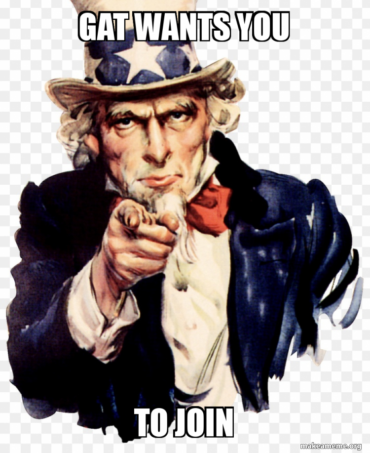 Gat wants you To join Meme Generator
