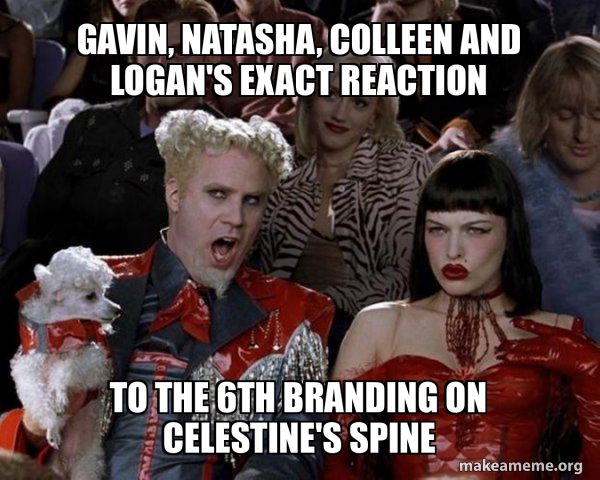 Gavin, Natasha, Colleen and Logan's exact reaction To the 6th branding ...