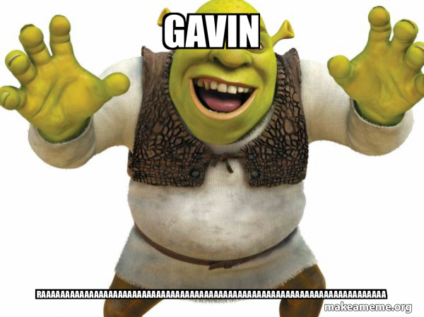 GAVIN ...