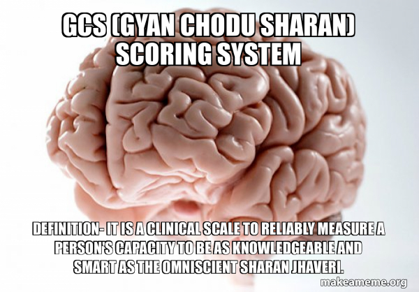 GCS (gyan chodu sharan) scoring system Definition- It is a clinical ...