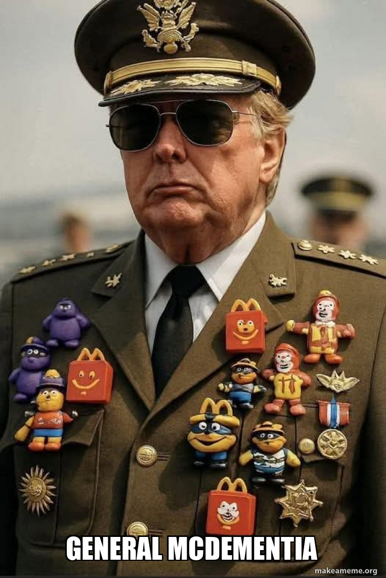 GENERAL MCDEMENTIA Meme Generator