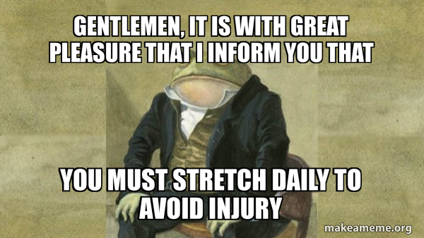 gentlemen, it is with great pleasure that i inform you that You must ...