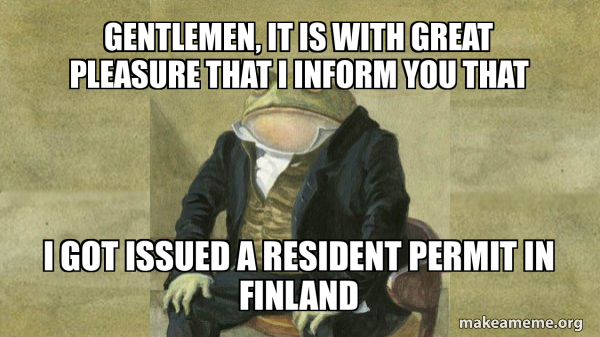 Gentlemen, it is with great pleasure that I inform you that i got ...