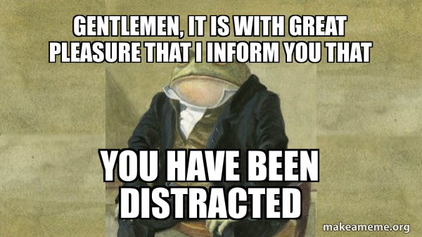 Gentlemen, it is with great pleasure that I inform you that you have ...