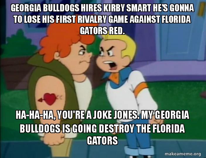 Georgia Bulldogs Hires Kirby Smart he's gonna to lose his first rivalry ...