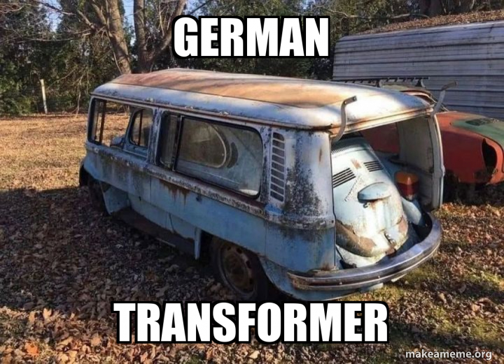 german transformer Meme Generator