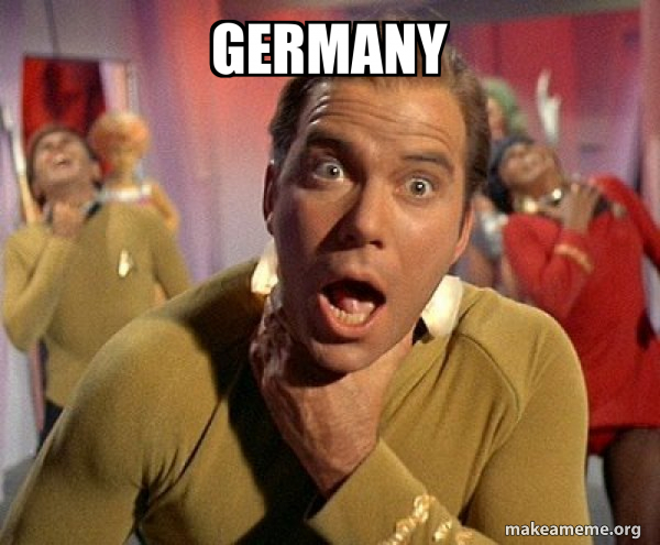 germany - Captain Kirk Choking Meme Generator
