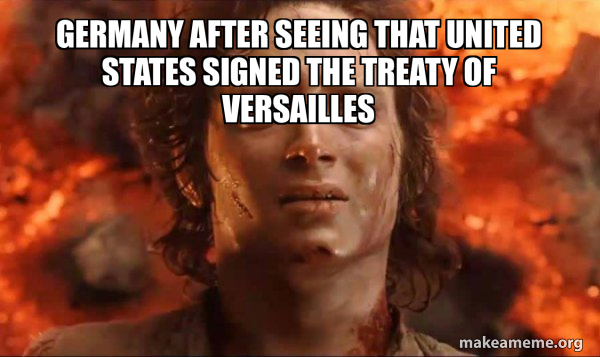 Germany after seeing that united states signed the treaty of versailles ...