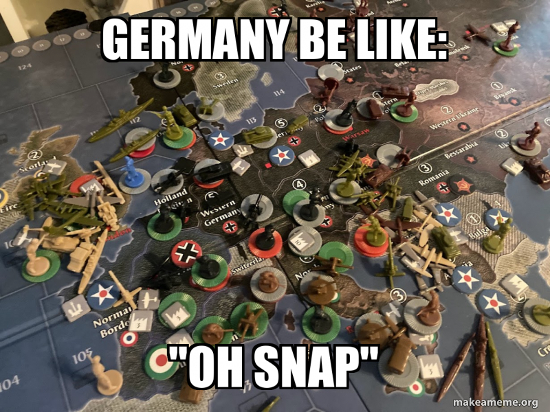 Germany be like: "oh snap" Meme Generator