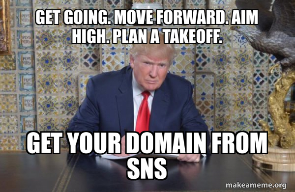 Get going. Move forward. Aim High. Plan a takeoff. Get your domain from ...