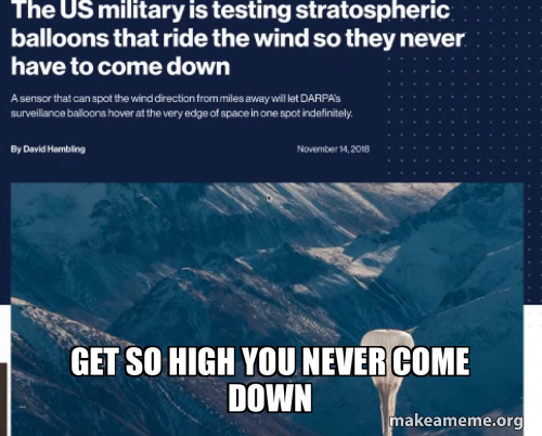 Get so high you never come down Meme Generator