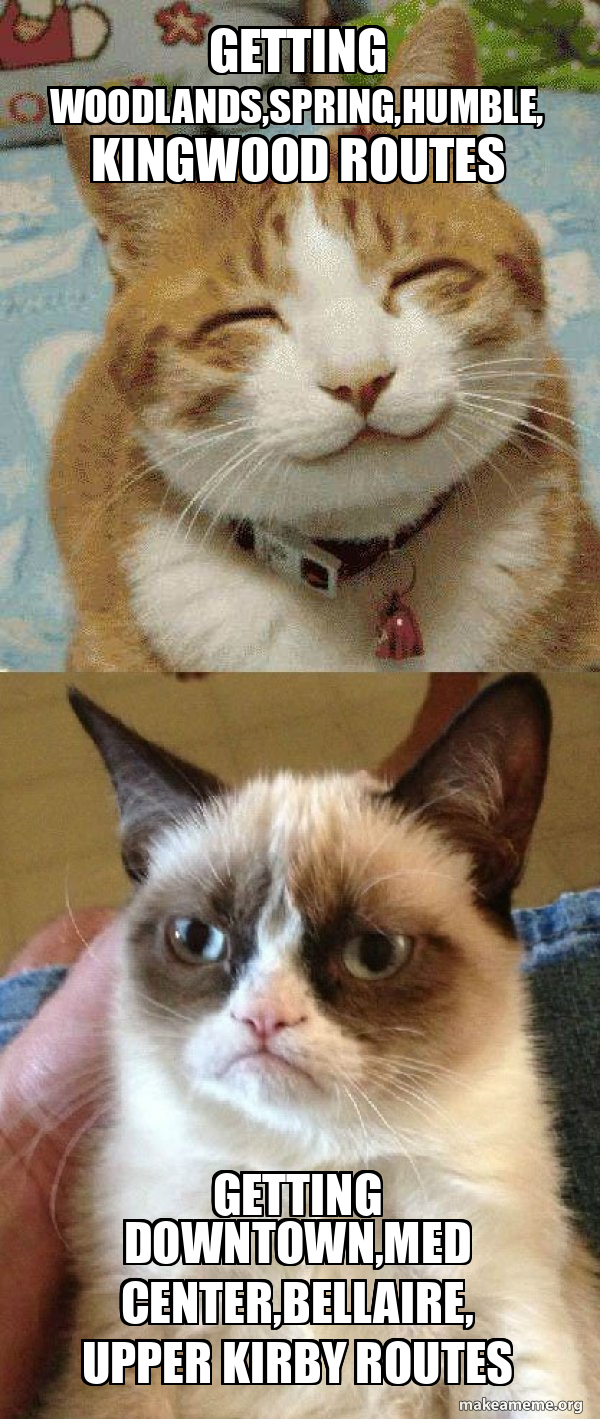 Getting Woodlands,Spring,humble, Kingwood routes Getting DOWNTOWN,Med ...