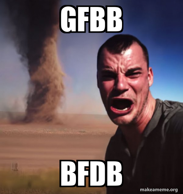 gfbb bfdb - Tornado Guy Meme Generator