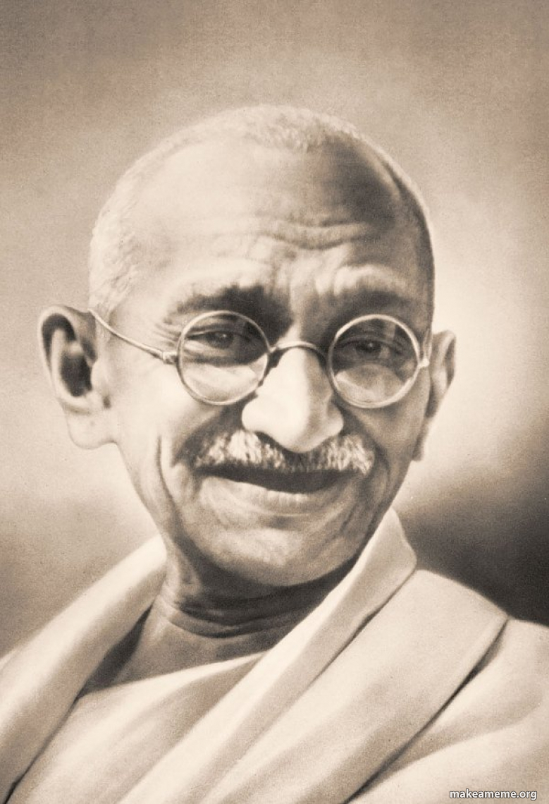 - Ghandi Meme Generator