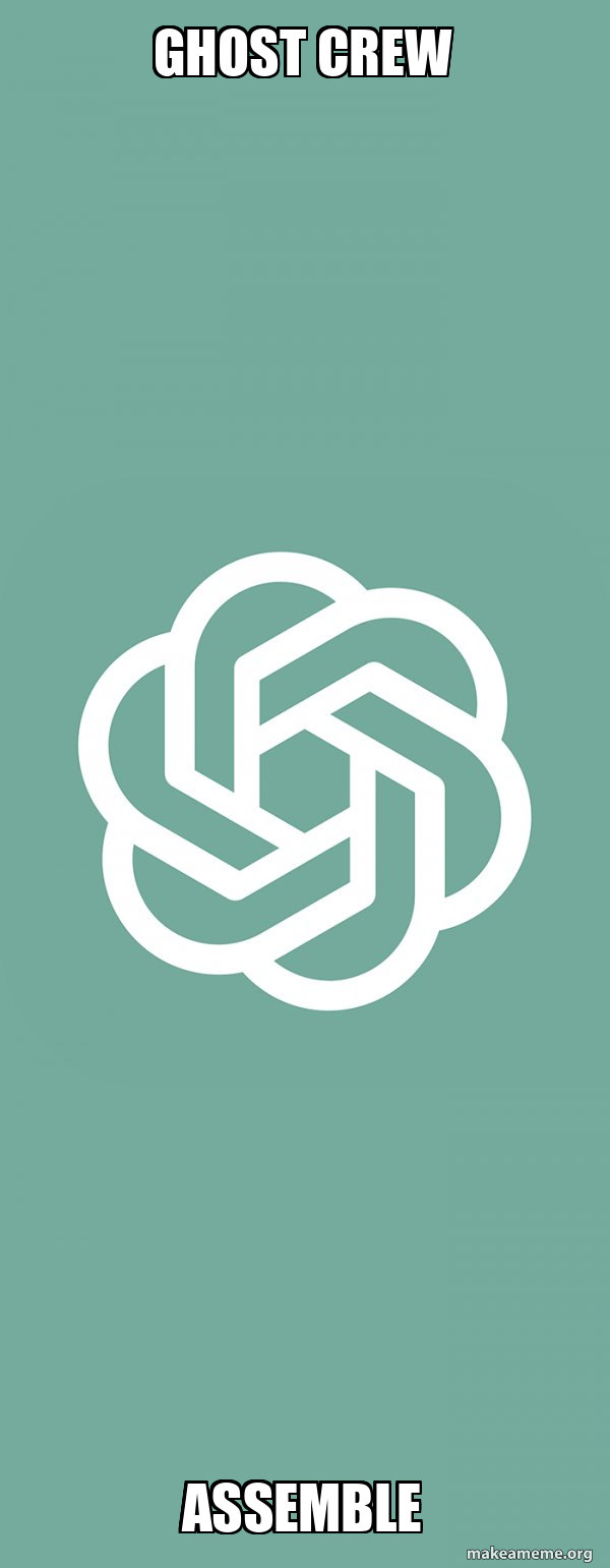 Ghost crew Assemble - ChatGPT Meme Generator