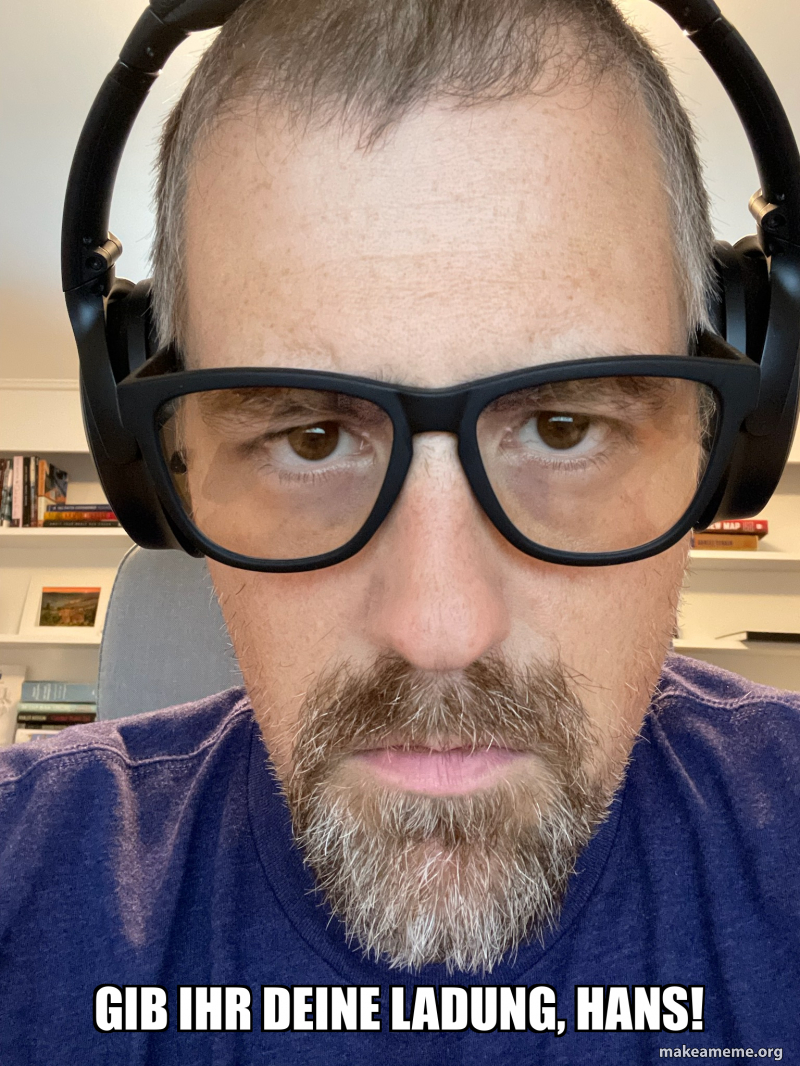 Gib ihr deine Ladung, Hans! Meme Generator