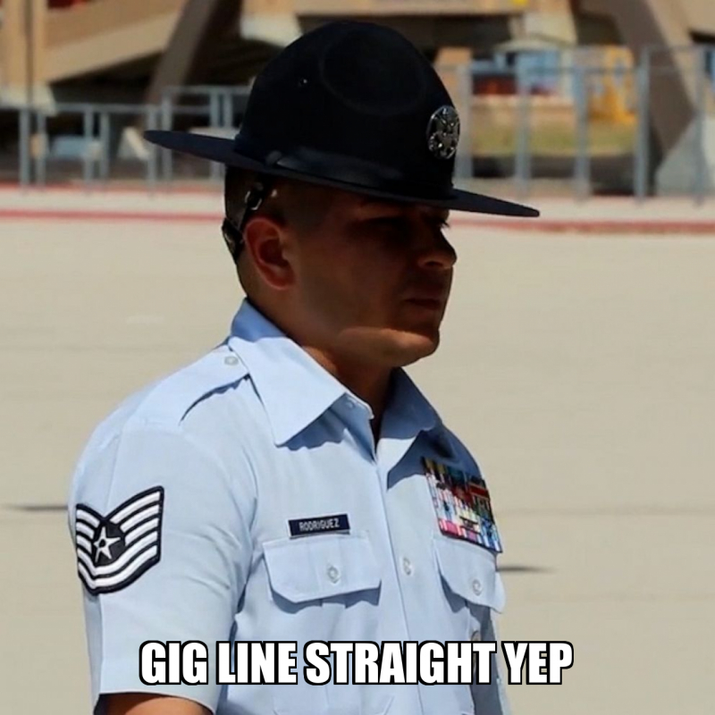 Gig line straight YEP Meme Generator
