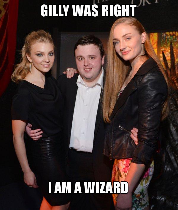 Gilly was right I am a wizard - Good Luck John Meme Generator