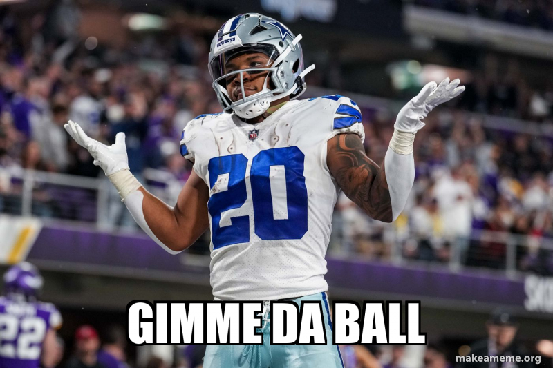 GIMME DA BALL Meme Generator