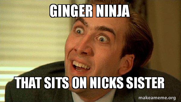 Ginger Ninja Memes Ginger Ninja 100 Meme | TikTok