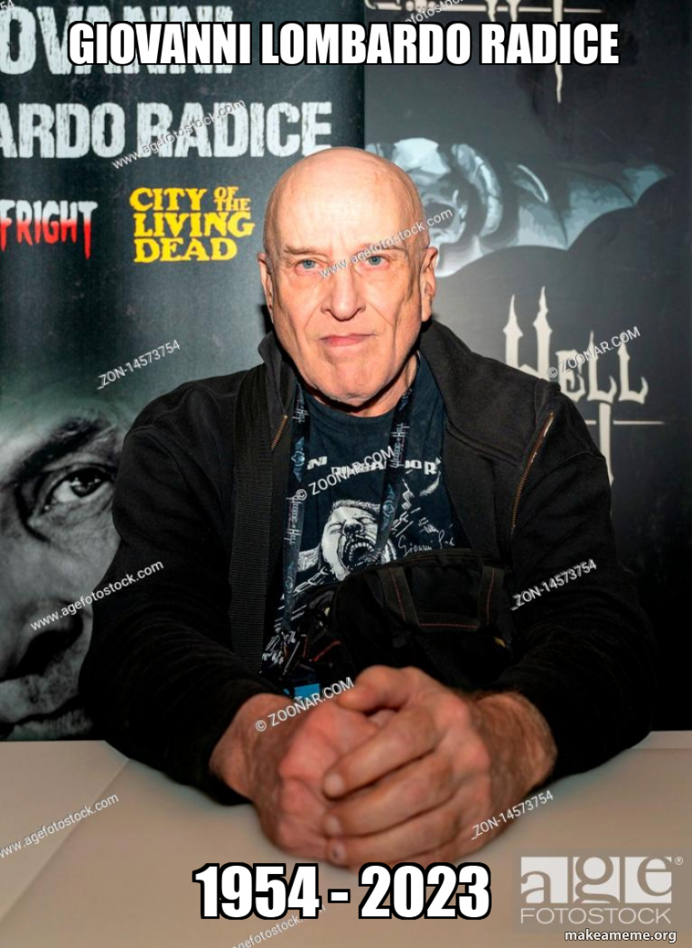 GIOVANNI LOMBARDO RADICE 1954 - 2023 | Make a Meme