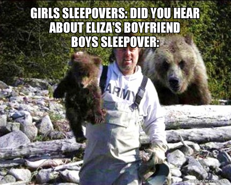 Girls sleepovers: Did you hear about Eliza's boyfriend Boys Sleepover ...