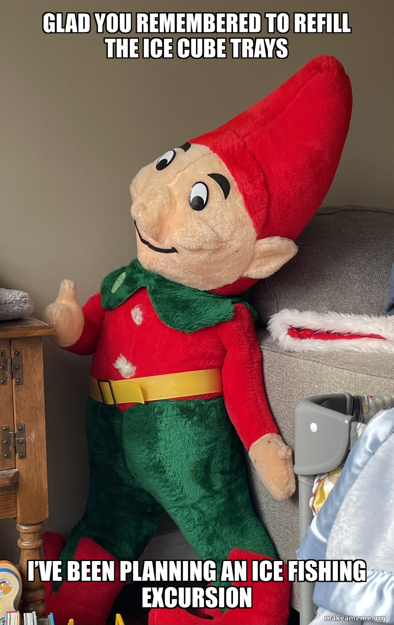 Glad you rememBered to refIll the ice cube trays I’ve Been planning an ...