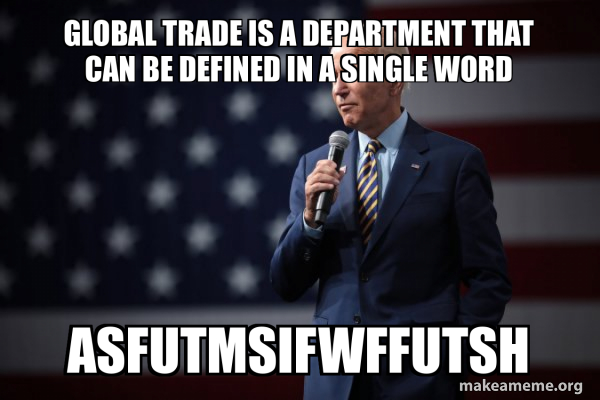 Global Trade is a department that can be defined in a single word ...
