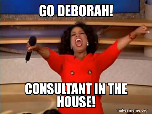Go Deborah! Consultant in the house! - Oprah Winfrey - You Get a Car ...