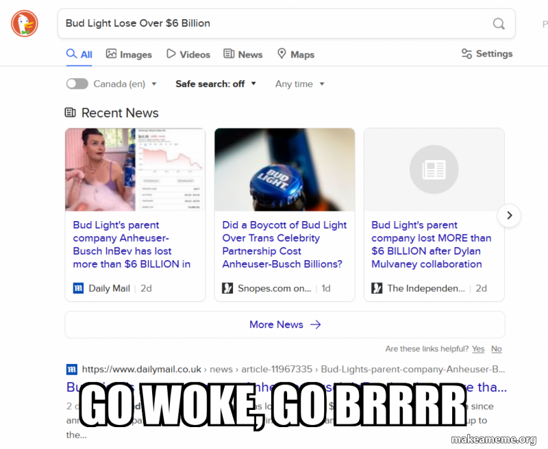 go woke, go brrrr Meme Generator