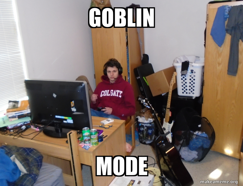 GOBLIN Mode Meme Generator