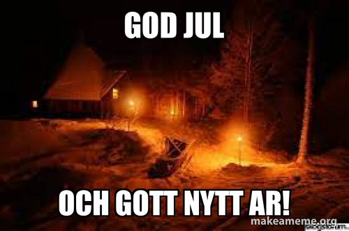 god jul och gott nytt ar! Meme Generator