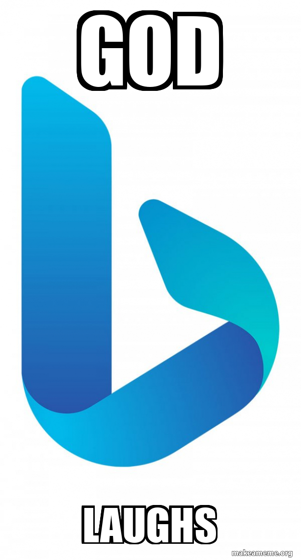 god laughs - Bing Ai Meme Generator