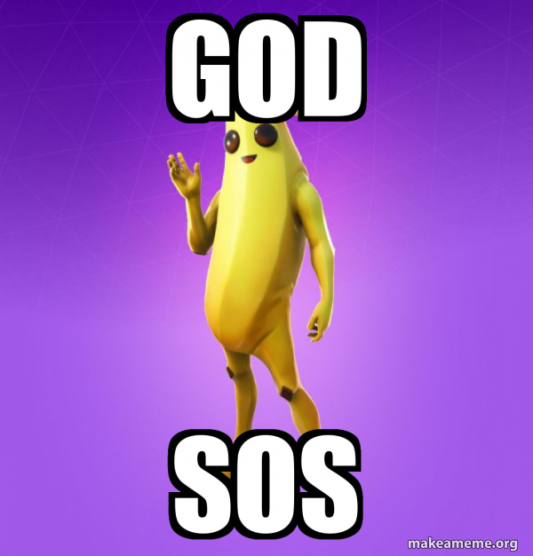 God Sos - Peely Meme Generator