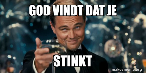 GOD VINDT DAT JE STINKT - Great Gatsby Reaction - Leonardo DiCaprio ...