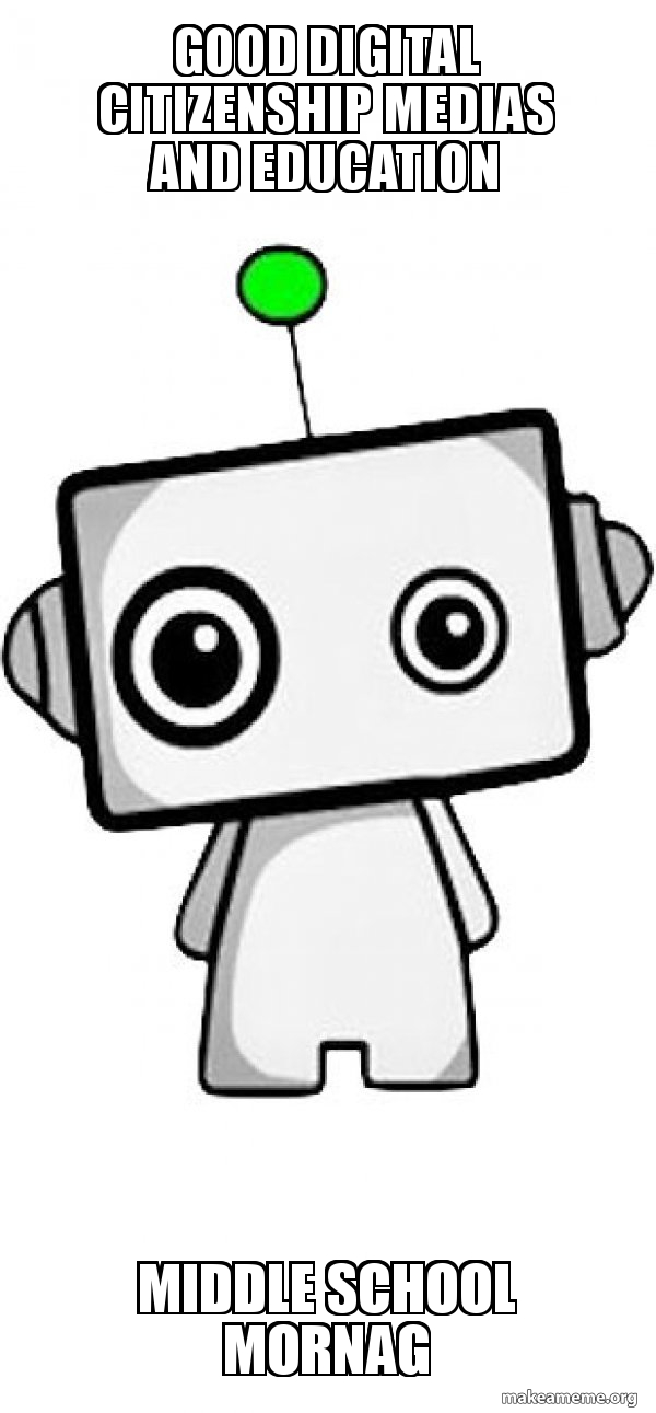 Good Digital citizenship Medias And Education Middle school Mornag ...