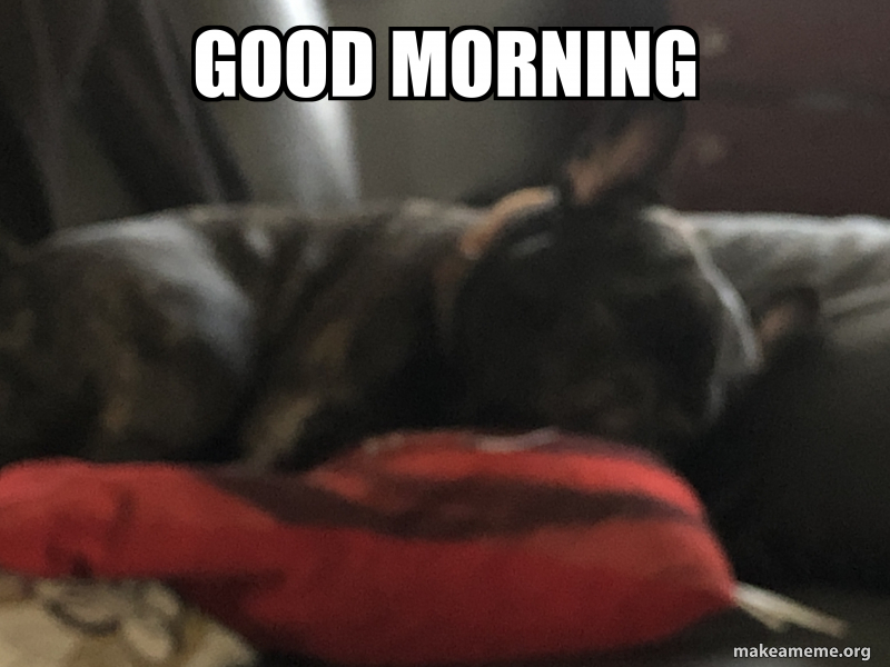 Good morning Meme Generator