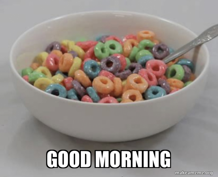 Good morning Meme Generator