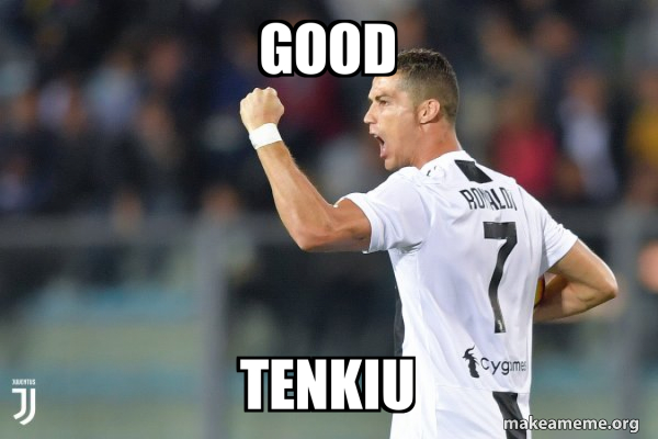 good tenkiu - Cristiano Ronaldo Meme Generator