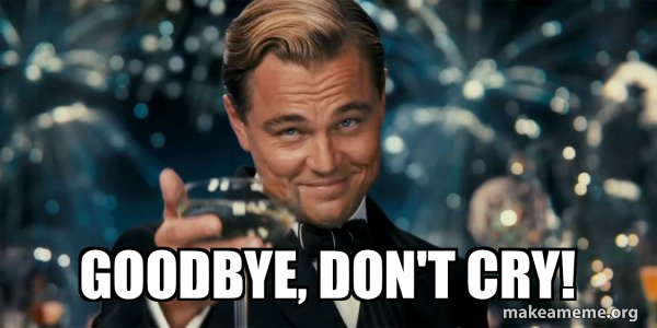 Goodbye, don't cry! - Great Gatsby Reaction - Leonardo DiCaprio Toast ...