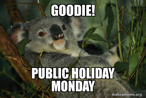Public Holiday Memes National Holiday Declared Still Have To Work